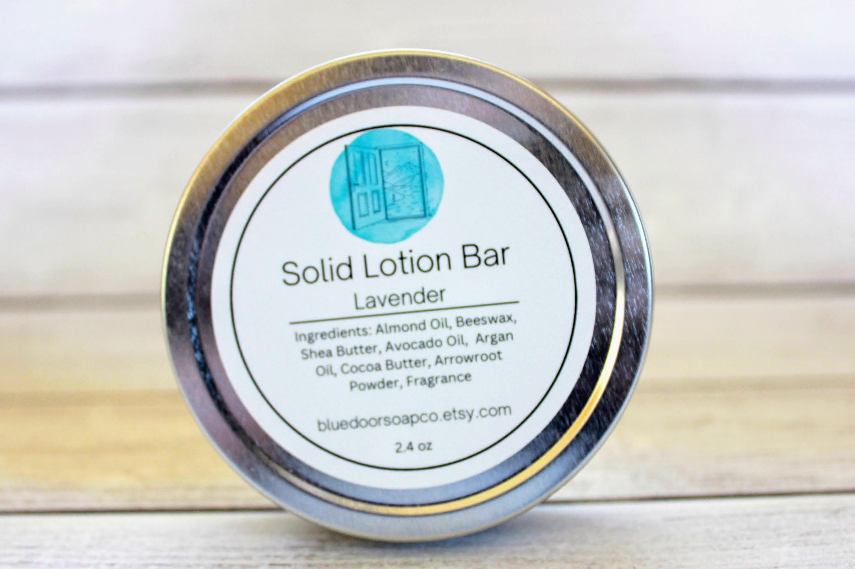 Body Butter Bar - Solid Lotion Bar - 2.4 Oz Body Butter Bar With Travel ...