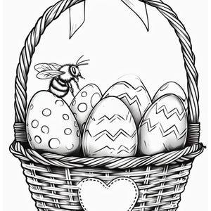 Bunny Tales and Easter Trails Coloring Sheets - Digital - Etsy