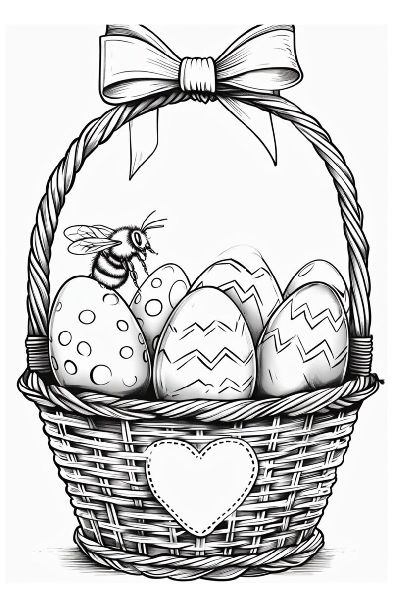 Bunny Tales and Easter Trails Coloring Sheets - Digital - Etsy