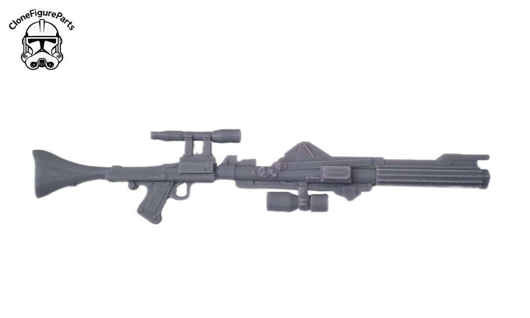DC-15A Scope Clone Trooper Blaster Rifle Resin Star Wars 1/6 - 1/12 ...
