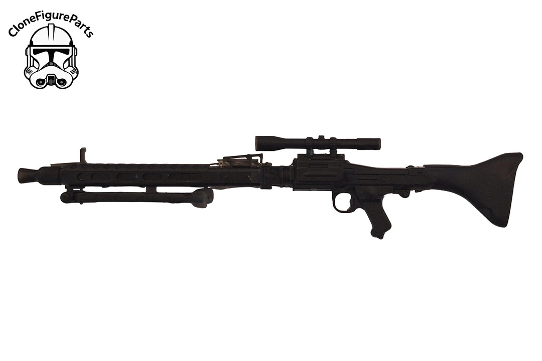 DC-15X Battlefront II Sniper Rifle Blaster Clone Trooper Resin Star ...