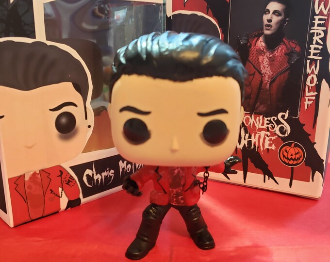 Presale Chris Motionless Werewolf Funko Pop Custom - Etsy