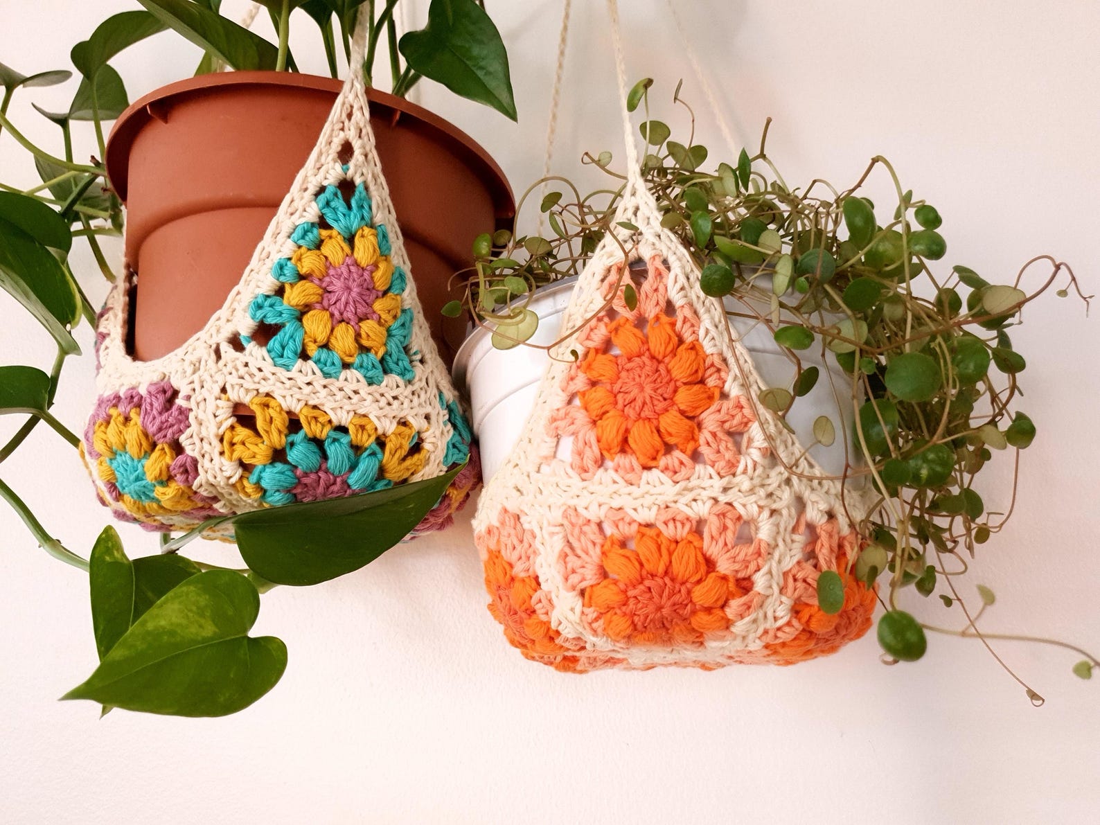 Begonia Plant Hanger - PDF CROCHET PATTERN - Etsy