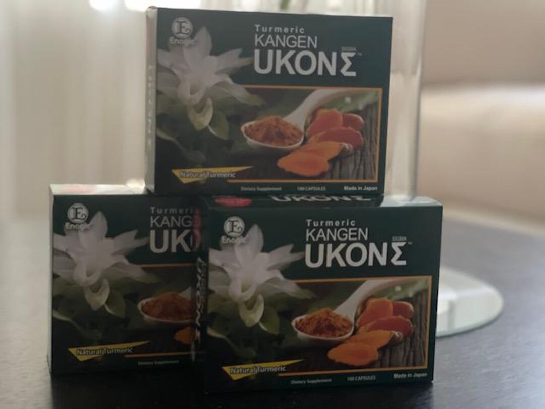 Kangen Ukon Turmeric Capsules - Etsy