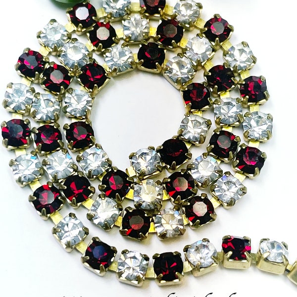 Swarovski Rhinestone Chain - Etsy
