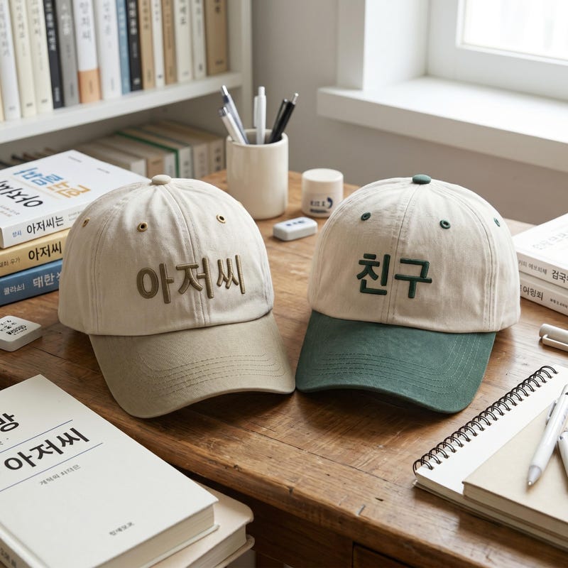 Korean Custom Cap - Etsy