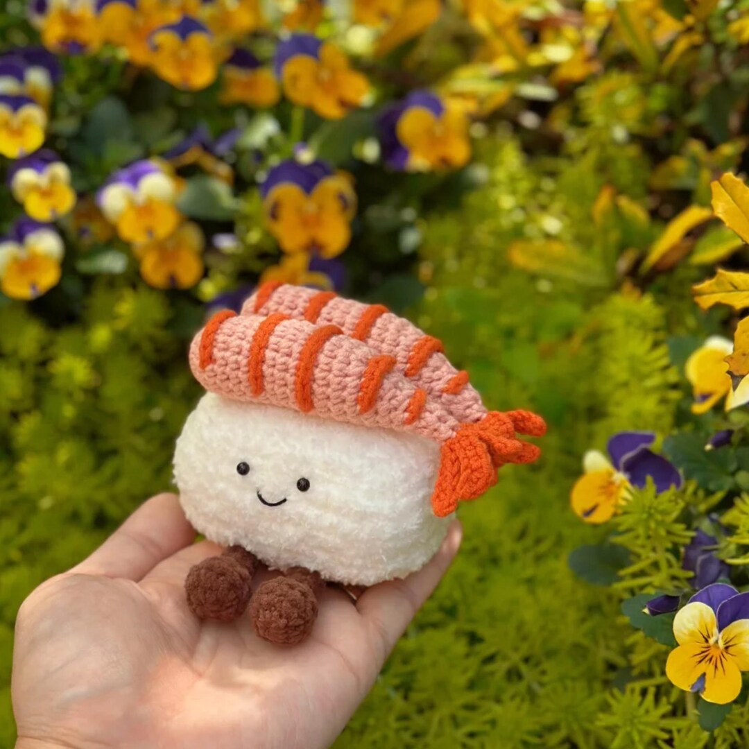 Shrimp Crochet Two Shrimp Crochet | Crochet Pattern Shrimp Amigurumi ...
