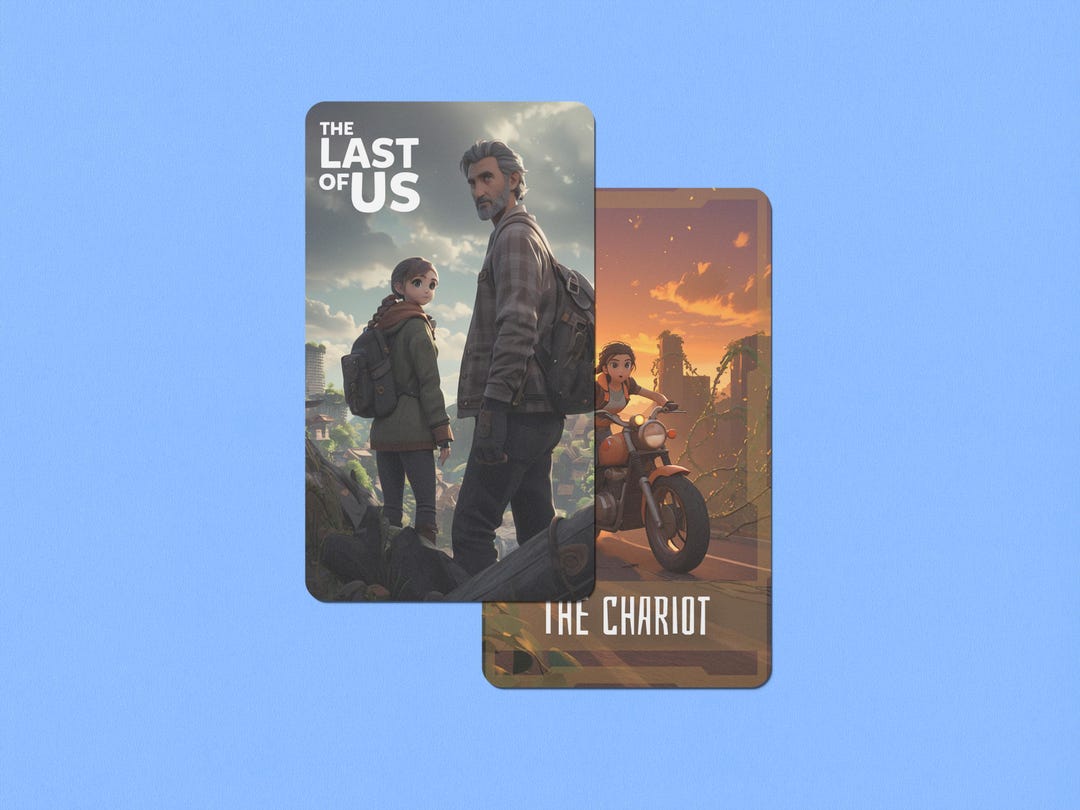 Last of Us Inspired Tarot Cards – Printable Post Apocalyptic Tarot Deck ...