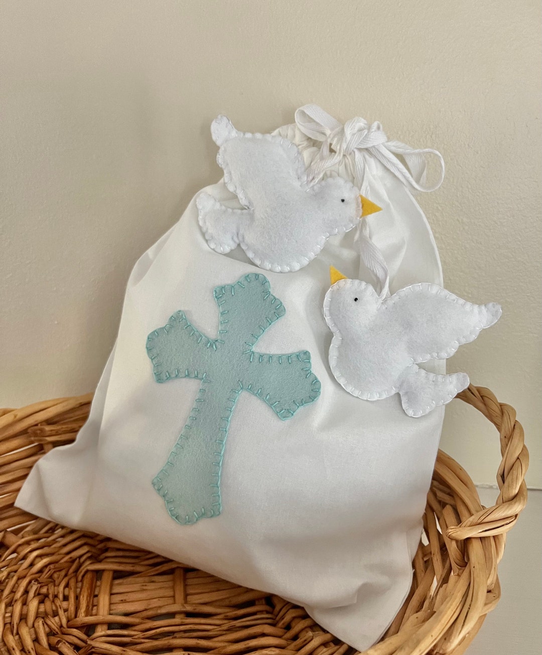 First Communion Gift Bag Keepsake for Baptism Gift Holy Communion Gift ...