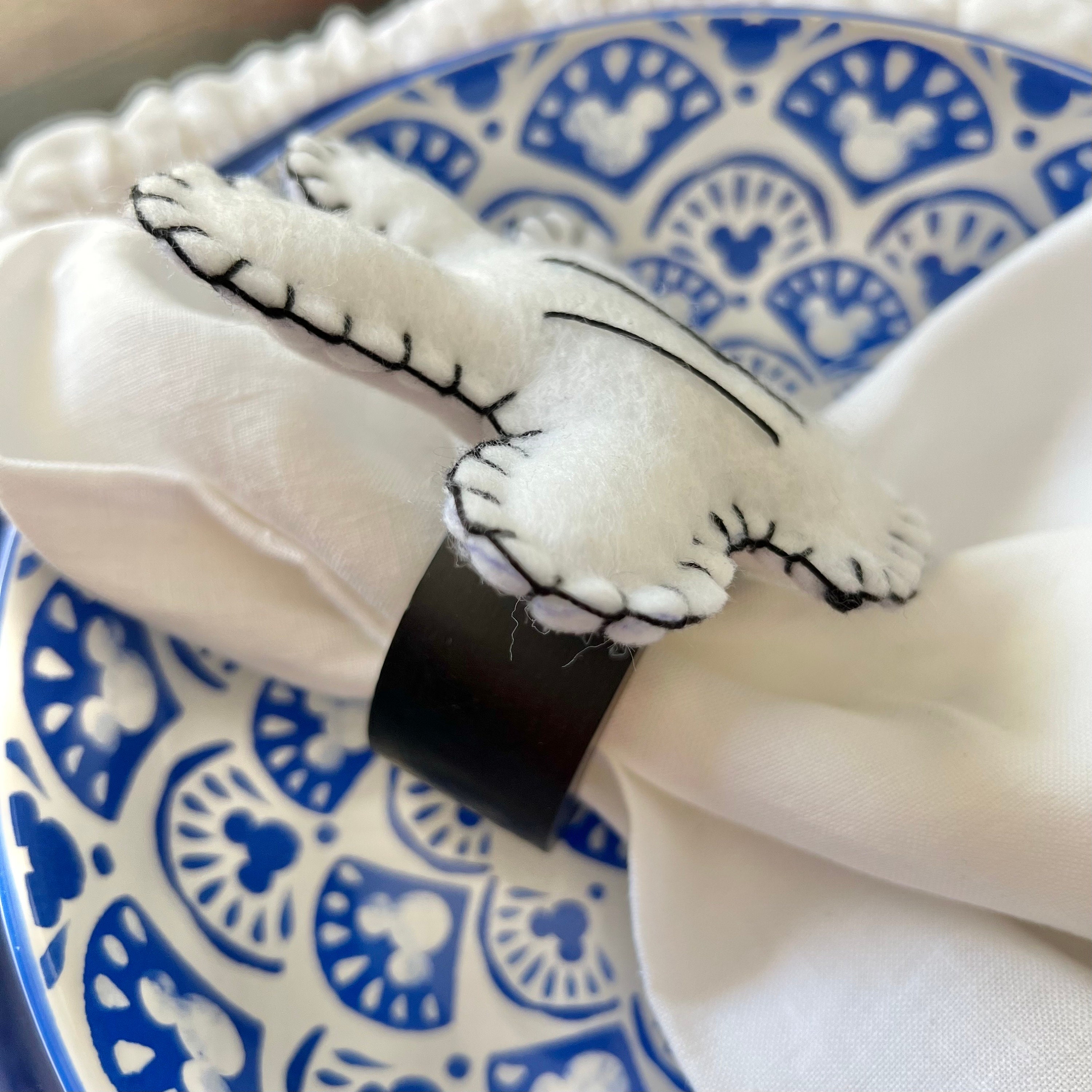 Mickey Mouse Napkin Rings Mickey Party Mouse First Birthday Custom ...