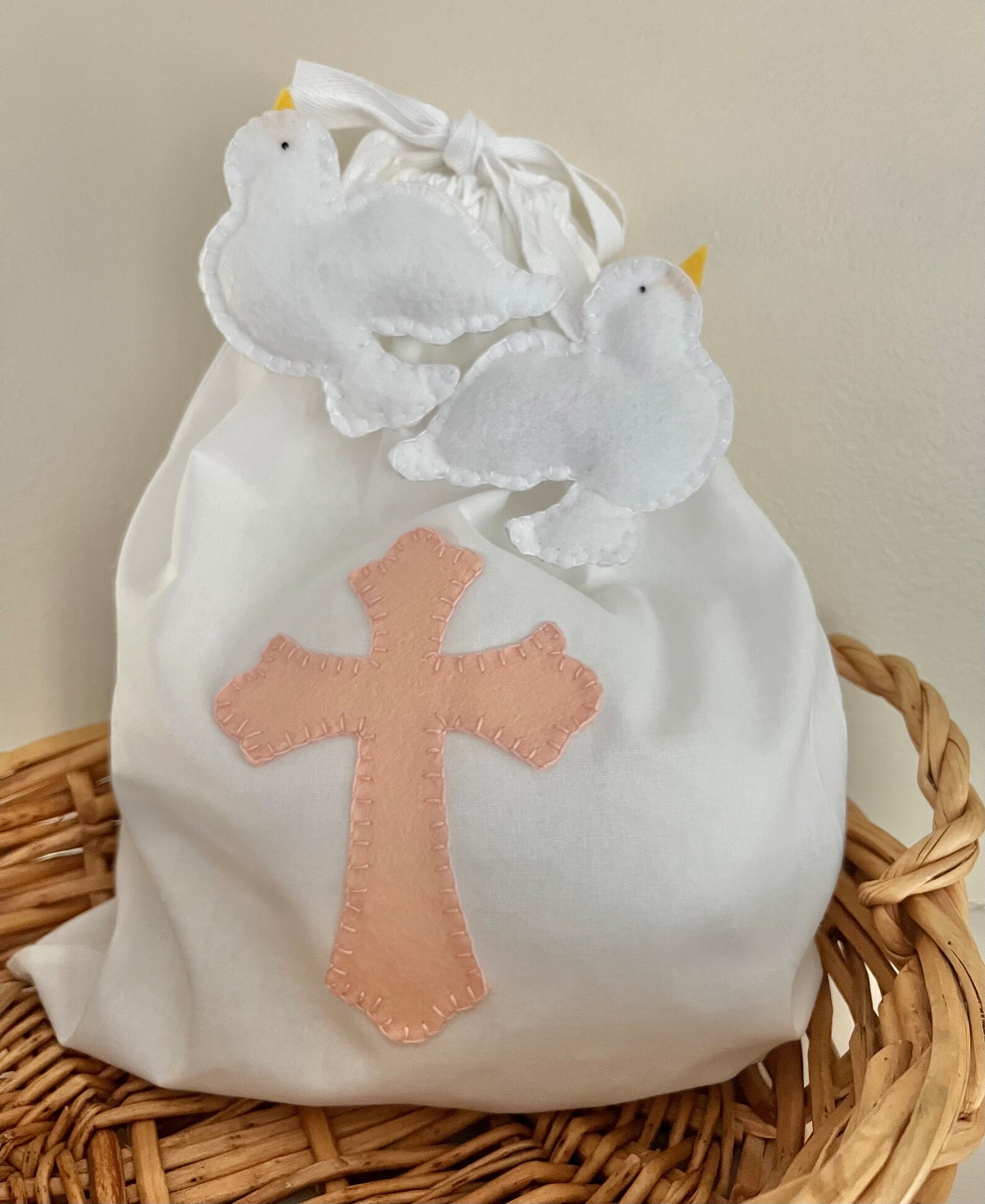 First Communion Gift Bag Keepsake for Baptism Gift Holy Communion Gift ...