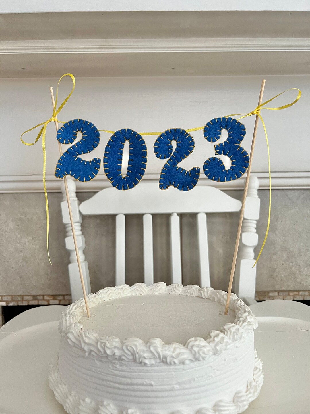 Class of 2024 2025 Cake Topper, High School Graduation, College ...