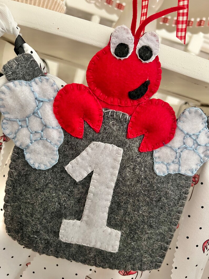 Crawfish Crab First Birthday Cake Topper High Chair Set Boil Seafood ...