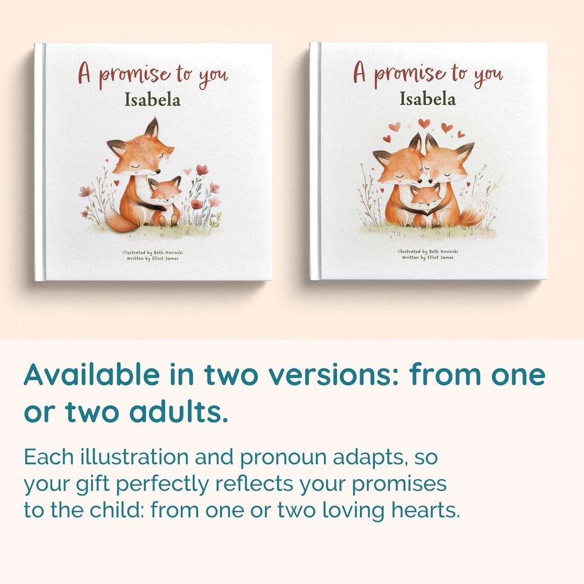Baptism Gift Personalized Children’s Keepsake Book – A Promise to You ...