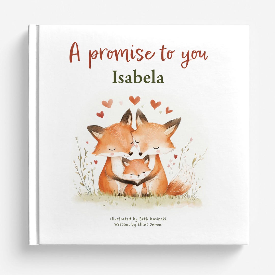 A Promise to You, Personalized Children's Book, Gift for Kid, Custom ...