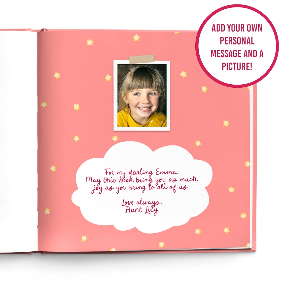 Personalized First Birthday Book, Custom Girl Animal Storybook, 1 Year ...