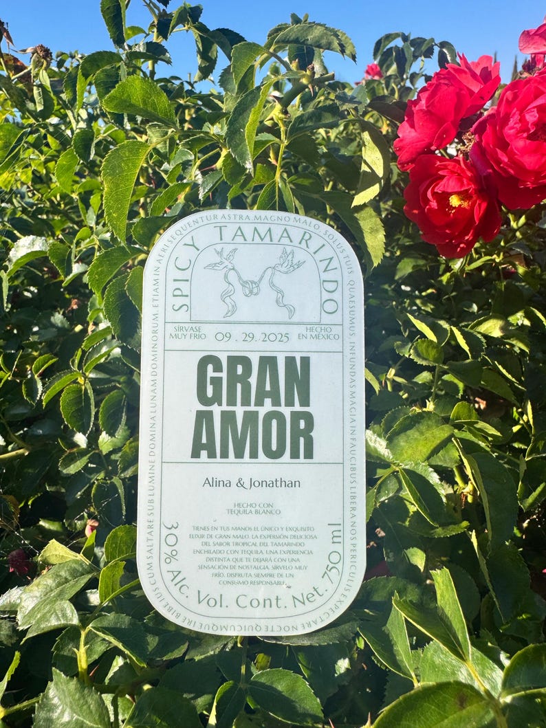 Custom Gran Malo Bottle Sticker for Any Occasion - Etsy