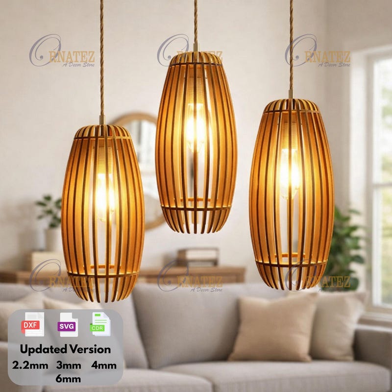 Multi Drop Pendant Lights - Etsy