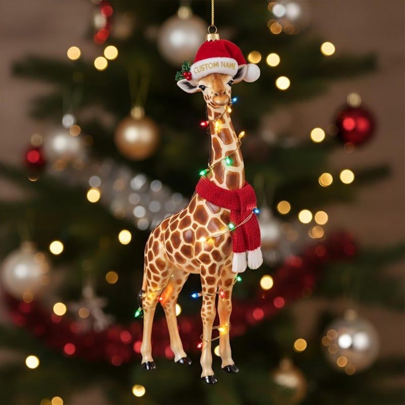 Giraffe With Name On - Etsy