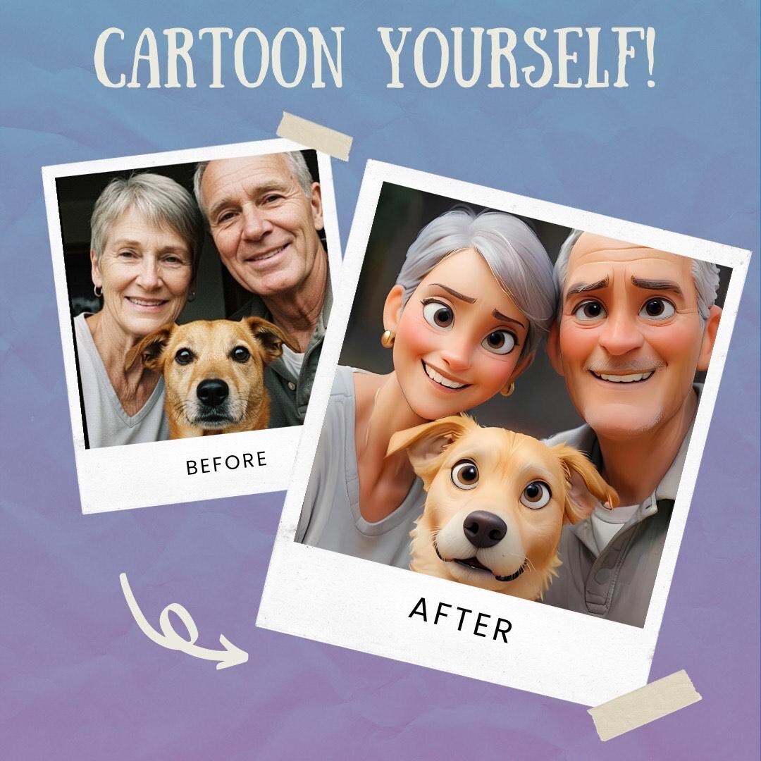 Personalized Cartoon Portraits - Etsy