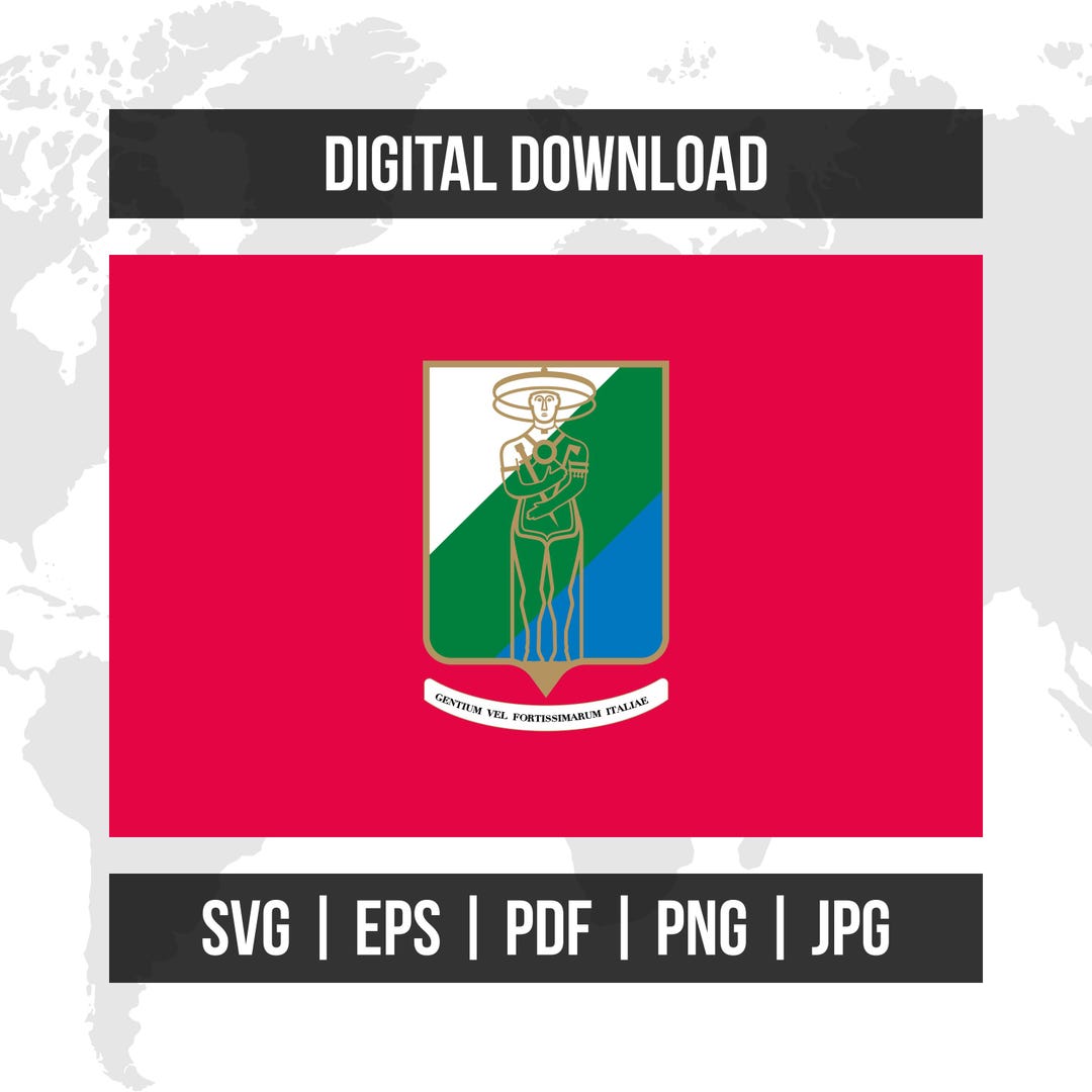 Abruzzo Flag | Region Flag | Svg Eps Pdf Png Jpg | High-quality Vector ...