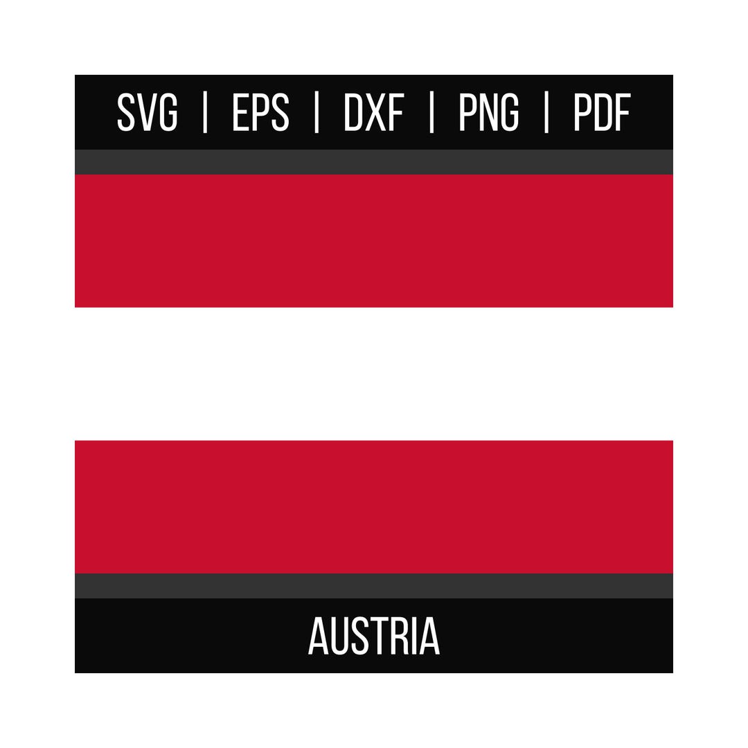 Austria Flag | National Flag | Svg Eps Dxf Png Pdf | HQ High-res Vector ...