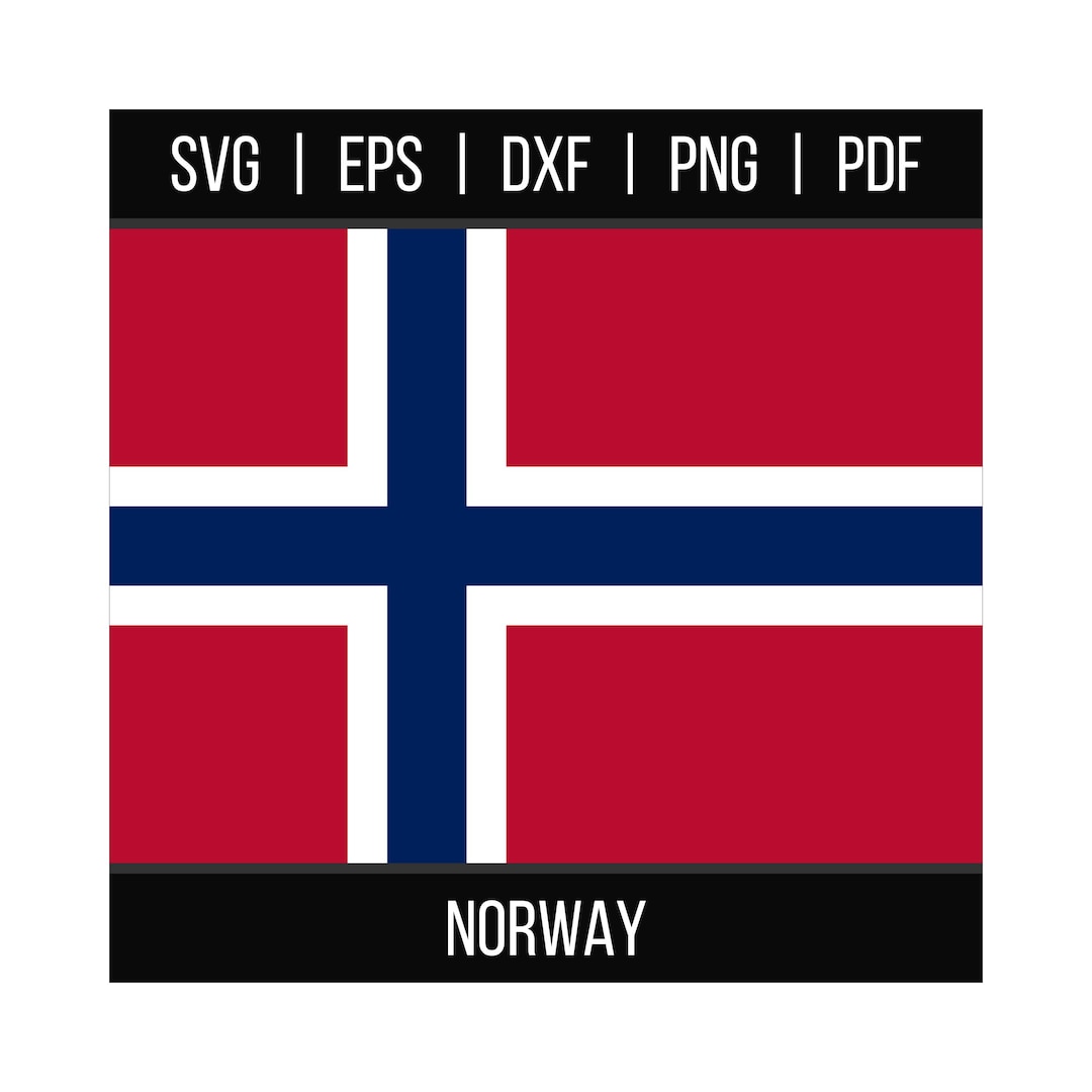 Norway Flag | National Flag | Svg Eps Dxf Png Pdf | HQ High-res Vector ...