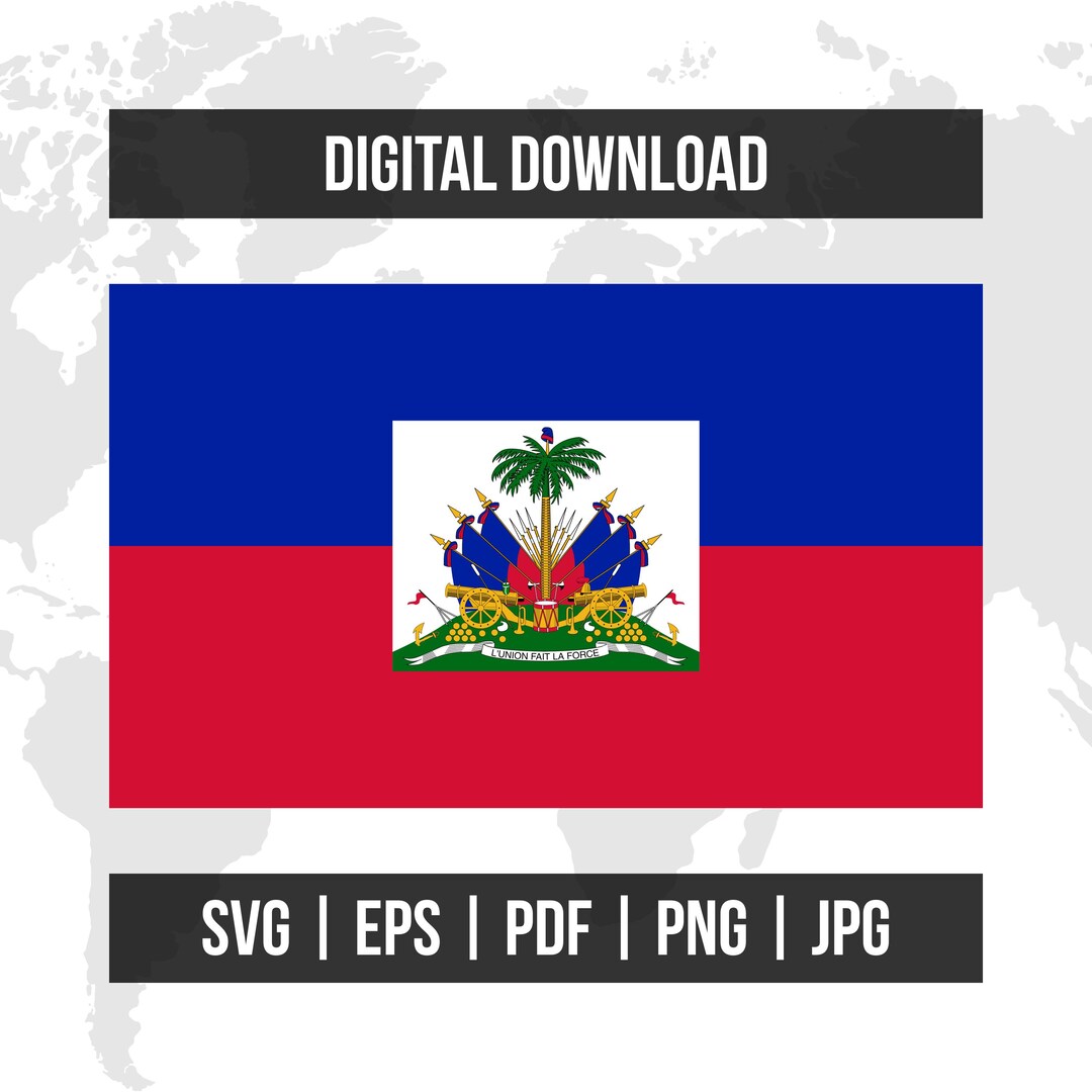 Haiti Flag | National Flag | Svg Eps Pdf Png Jpg | High-quality Vector ...