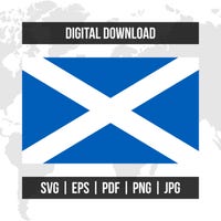 Scotland Flag Svg Layered, Scottish Flag Svg, Scottish Flag Cricut ...