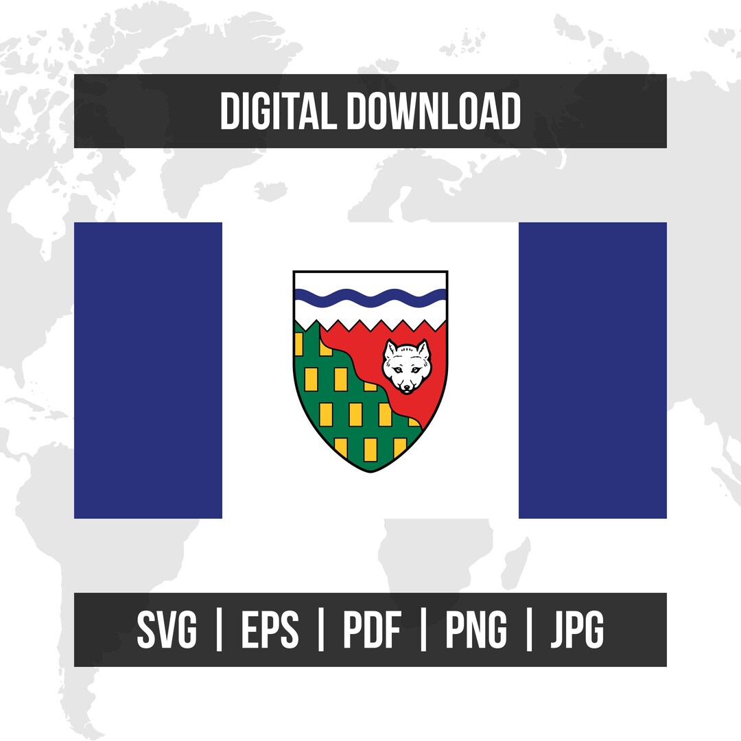 Northwest Territories Flag | Territory Flag | Svg Eps Pdf Png Jpg ...