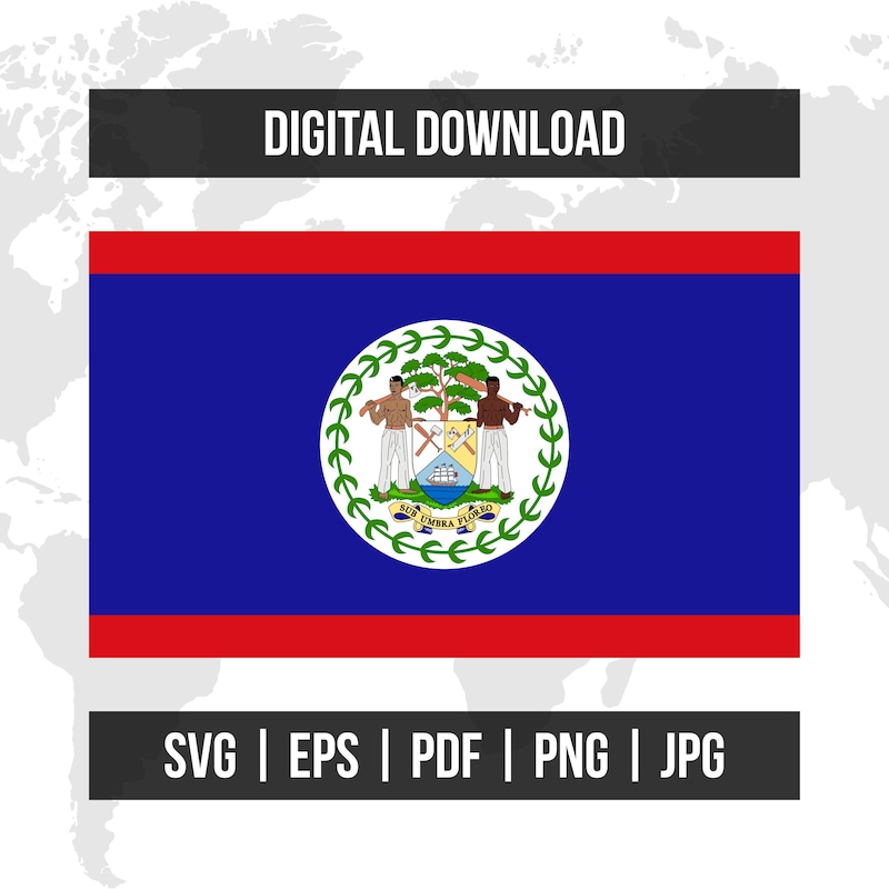 Belize Svg - Etsy