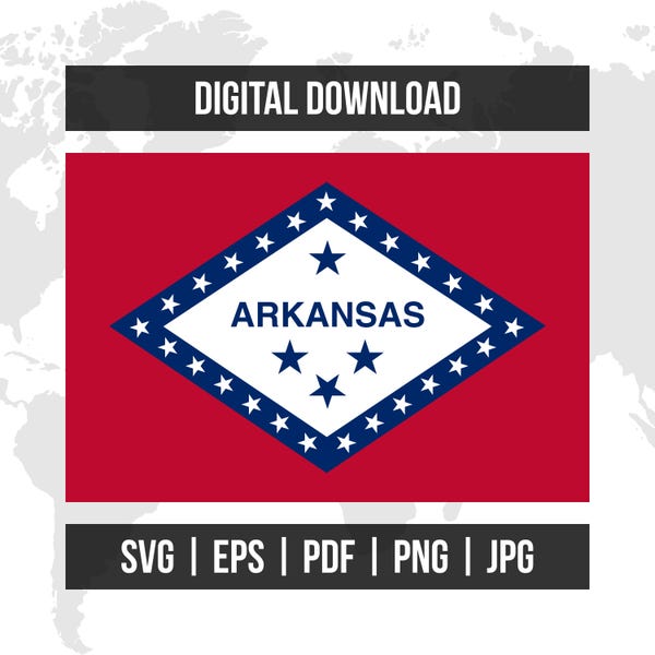 Arkansas Svg - Etsy