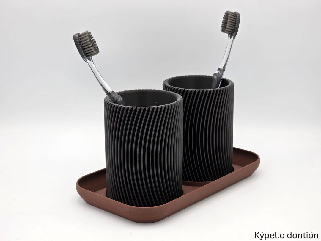 Toothbrush Holder Set With Shelf – Modern Toothbrush Holder ...