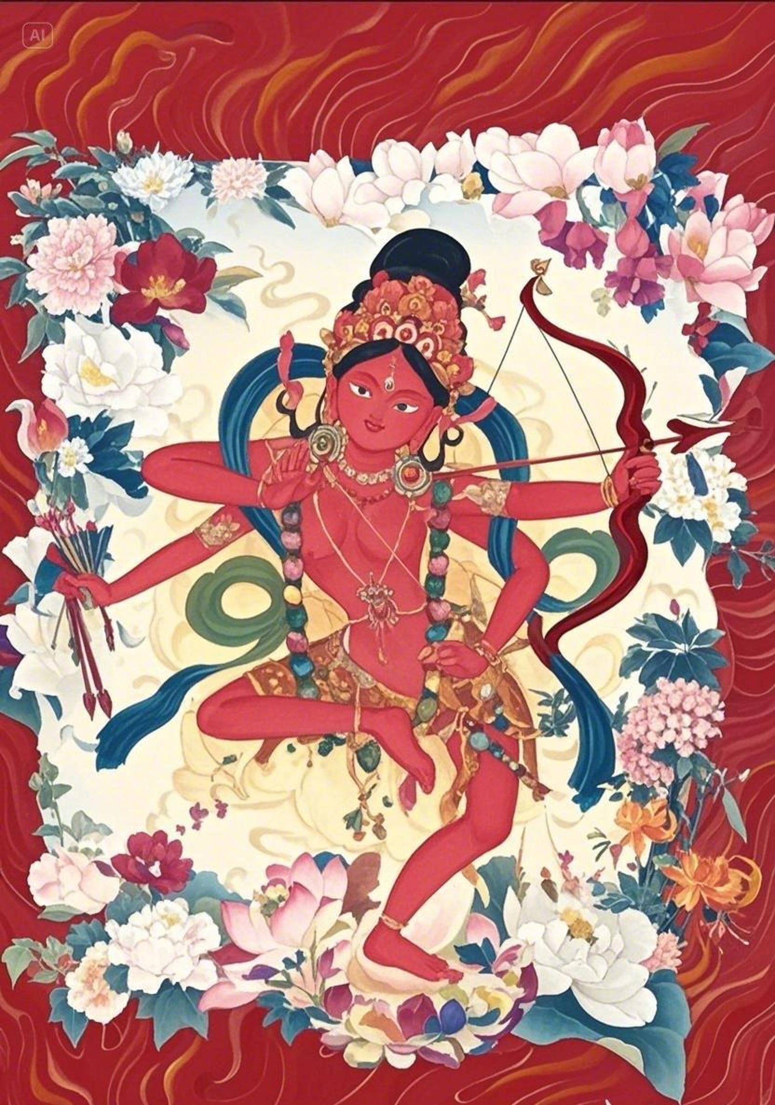 Kurukulla Wallpaper - Etsy