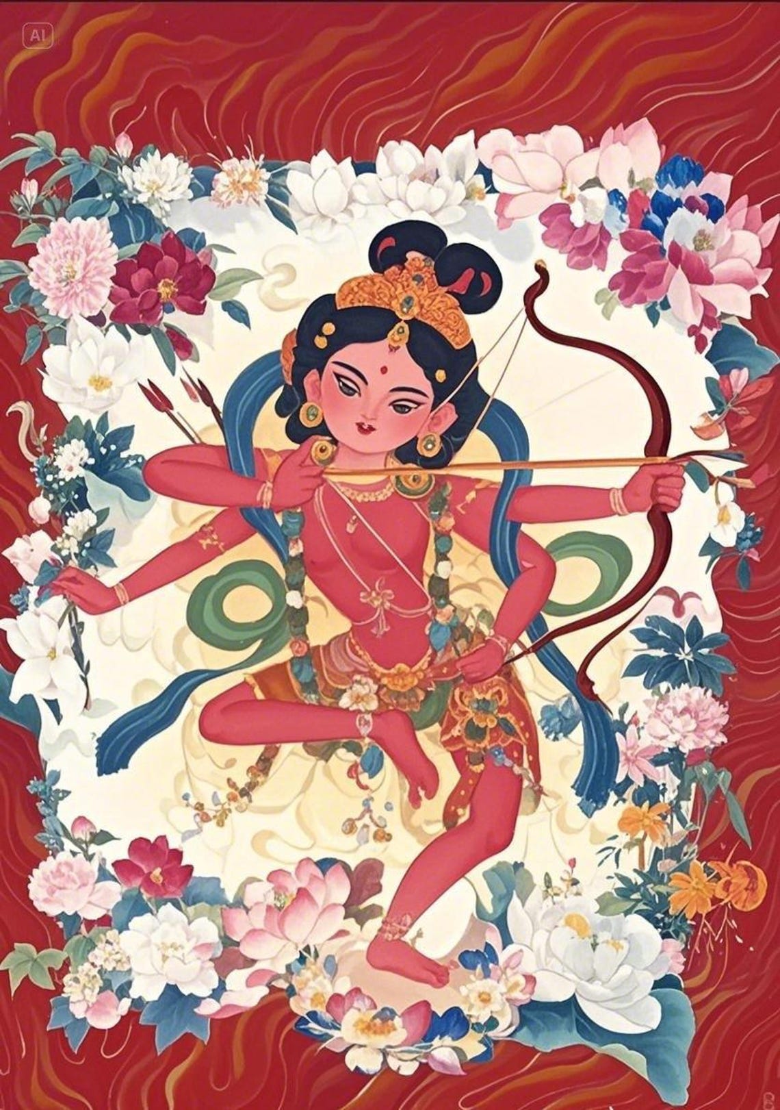 Kurukulla Wallpaper - Etsy