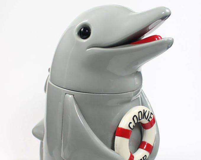 Talking Dolphin Cookie Jar, Novelty Cookie Jars, Vintage Home Decor ...