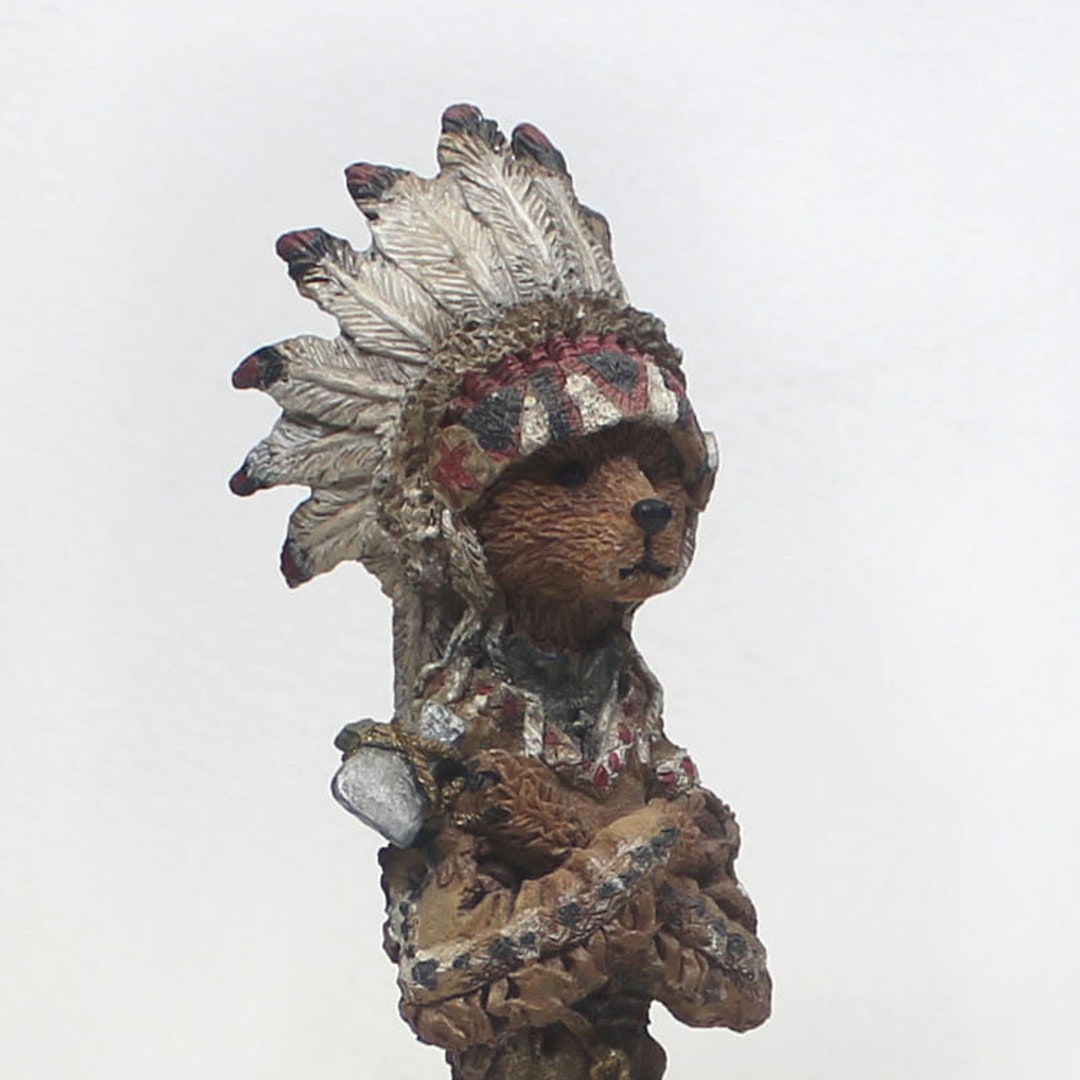 Vintage Classic Beartiques by Christhomas, Native American Indian Bear ...