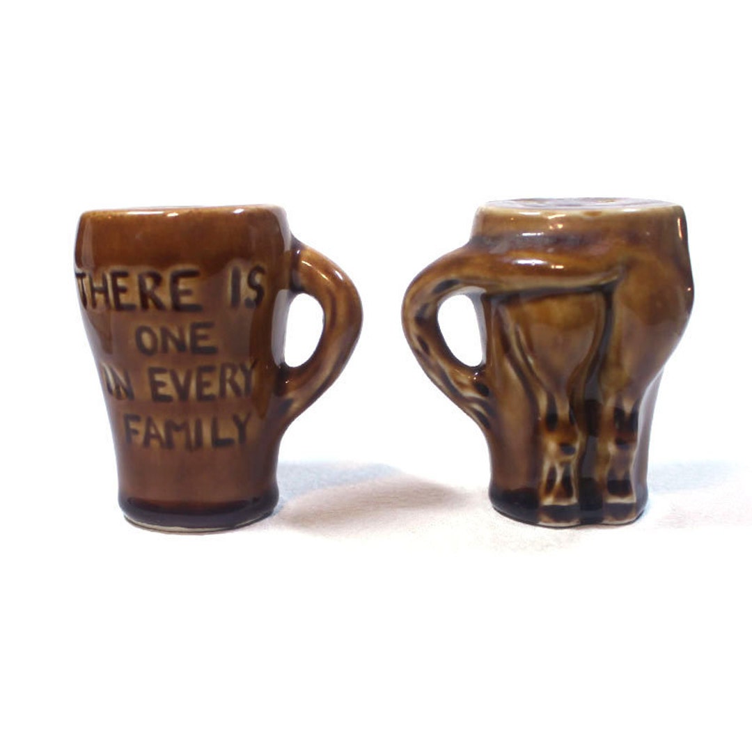 Vintage Salt and Pepper Donkey Shakers Ceramic Humorous - Etsy