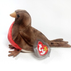 Ty Robin, Early, Beanie Babies Collection, 1997, TY Collectible Bird - Etsy
