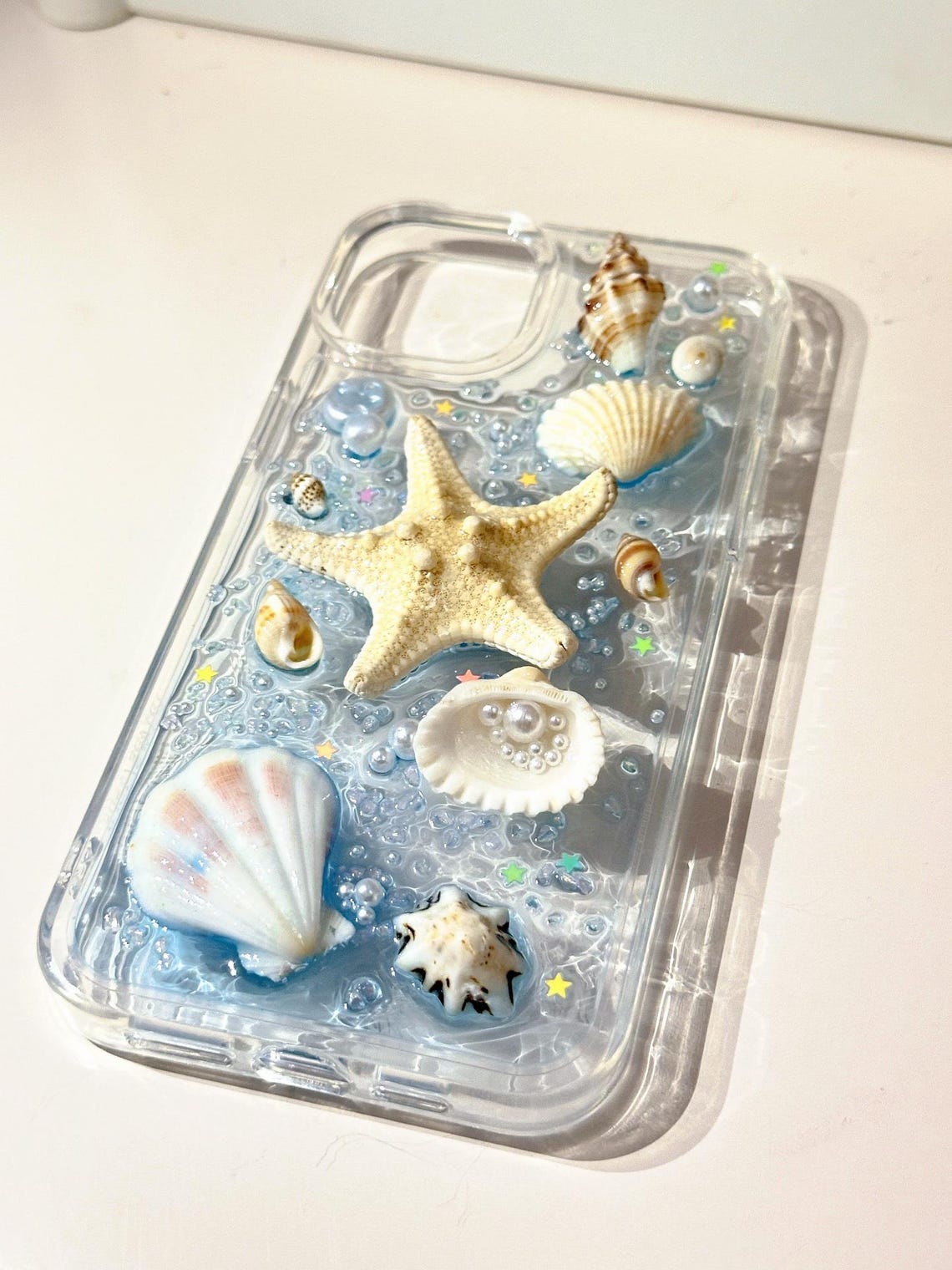 Decoden Seashell Phone Case | Beach Resin iPhone Samsung Cover - Etsy