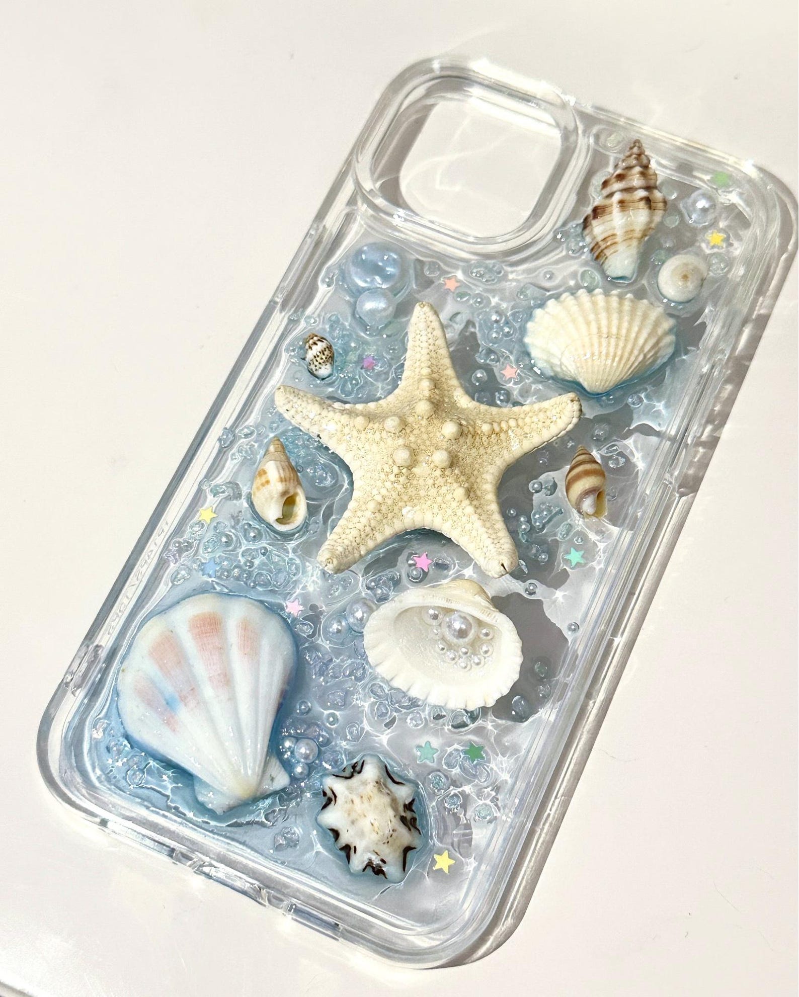 Decoden Seashell Phone Case | Beach Resin iPhone Samsung Cover - Etsy