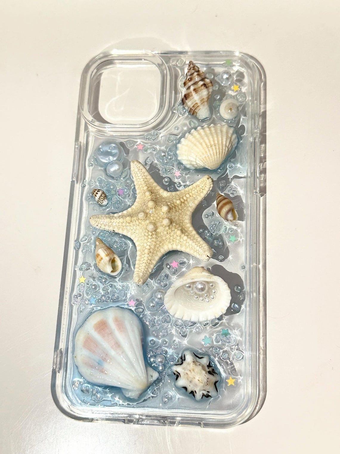 Decoden Seashell Phone Case | Beach Resin iPhone Samsung Cover - Etsy