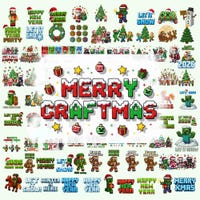 Minecraft Characters, SVG File - Etsy