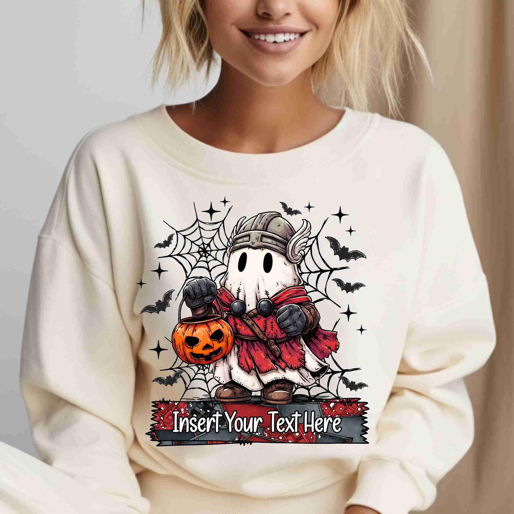 Custom Spooky Superhero Ghost Png: Personalized Halloween Superhero Png ...