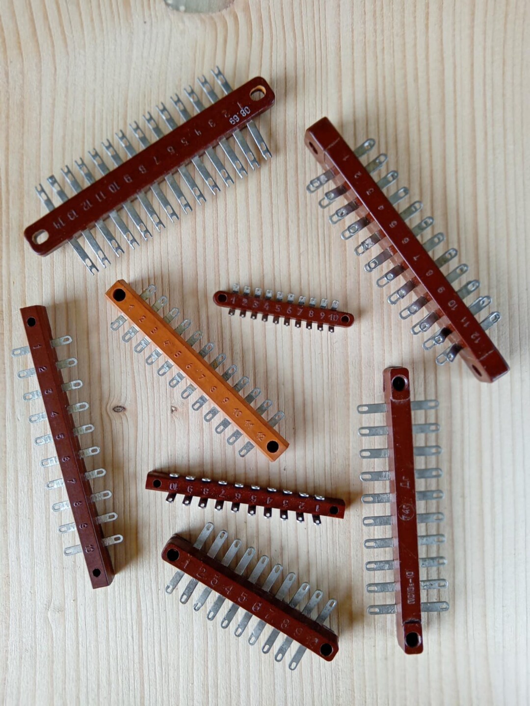 Bakelite Turret Terminal Strip: Tube Amplifier DIY - 2X10, 14 Lugs (lot ...