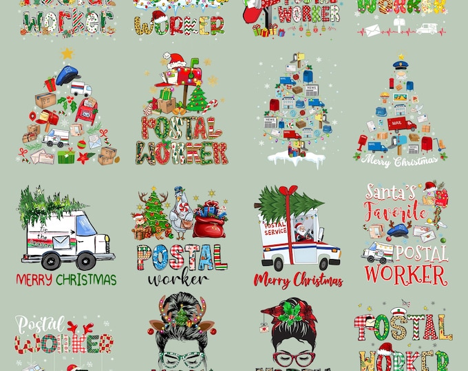 31 Png Christmas Postal Worker, Santa's Favorite Postal Worker, Postal ...