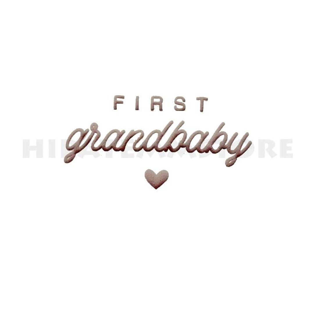 First Grandbaby Bodysuit PNG, Pregnancy Announcement for Grandparents ...