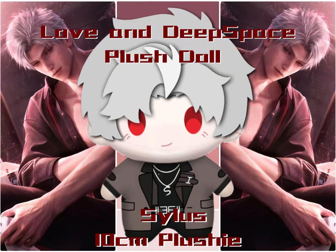 Love and Deep Space Sylus 10cm Plush ,chibi Sylus Plushie,gift for Love ...