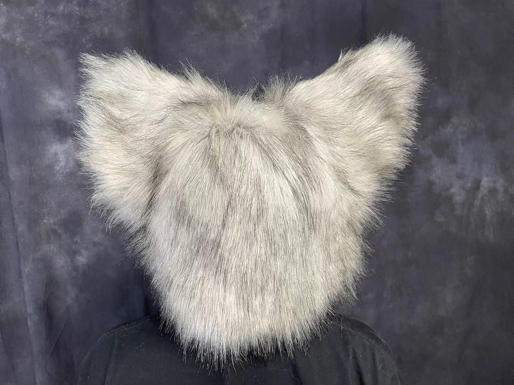 Cat Fursuit Head, Kemono Cat Furry Mask,cute Cat Furry Head,cat Cosplay ...