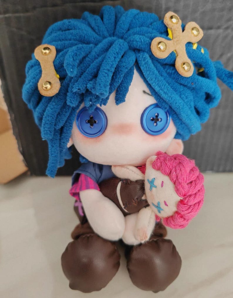 Arcane Vi and Jinx Doll,league of Legend Jinx Doll, Young Jinx and Vi ...